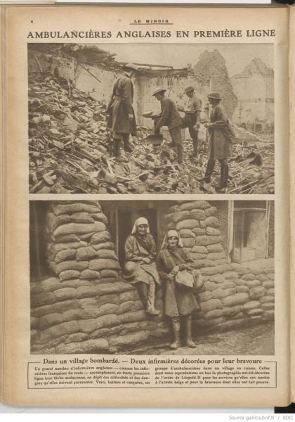 14-18 : La Guerre des Soins / 05-20 mai 2016 – Action culturelle